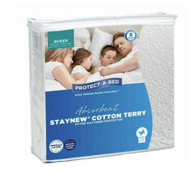 Waikato Bedding | Cotton Terry Waterproof Matt Protector, Mattress ...