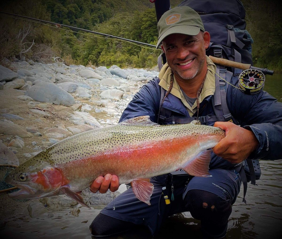 Robfish North Island, New Zealand trout fly fishing guide Rob Vaz ...