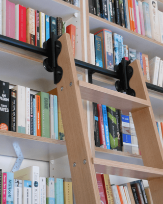 Quiet Glide Rolling Classic Brake Wheel Ladder Hardware Set, Ladders ...