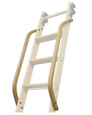 Timber Ladder Hand Rail, Ladders and Hardware | Visual Hardware