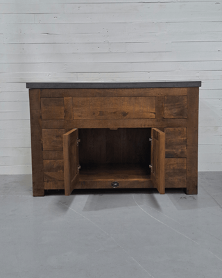 Quinn Vanity Mango Wood - 1200mm, Bathroom | Visual Hardware