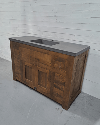 Quinn Vanity Mango Wood - 1200mm, Bathroom | Visual Hardware