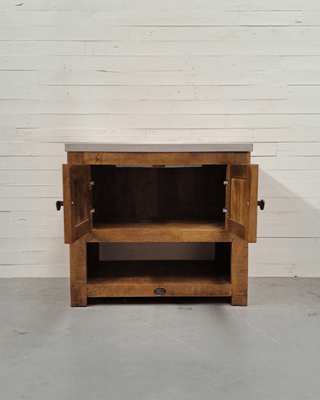 Olsen Vanity Mango Wood - 900mm, Bathroom | Visual Hardware