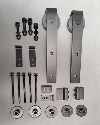 VH Classic Hanger Exterior Barn Door Hardware (2.7mtr- 4mtr) Sets, Box ...