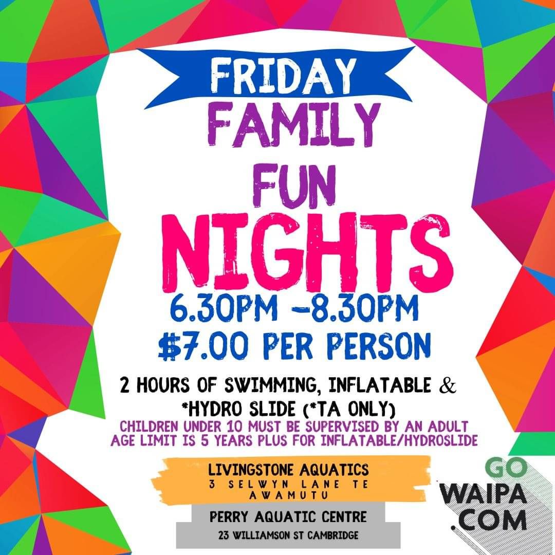 Livingstone Aquatics Centre | Te Awamutu Pools | Te Awamutu Events ...