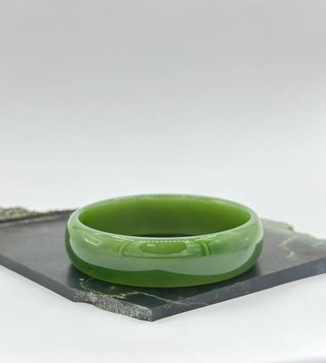 New Zealand Pounamu (Jade) Bangle, Bracelets & Bangles | Puawai Jade