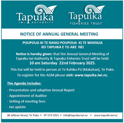HOME | Tapuika Iwi Authority