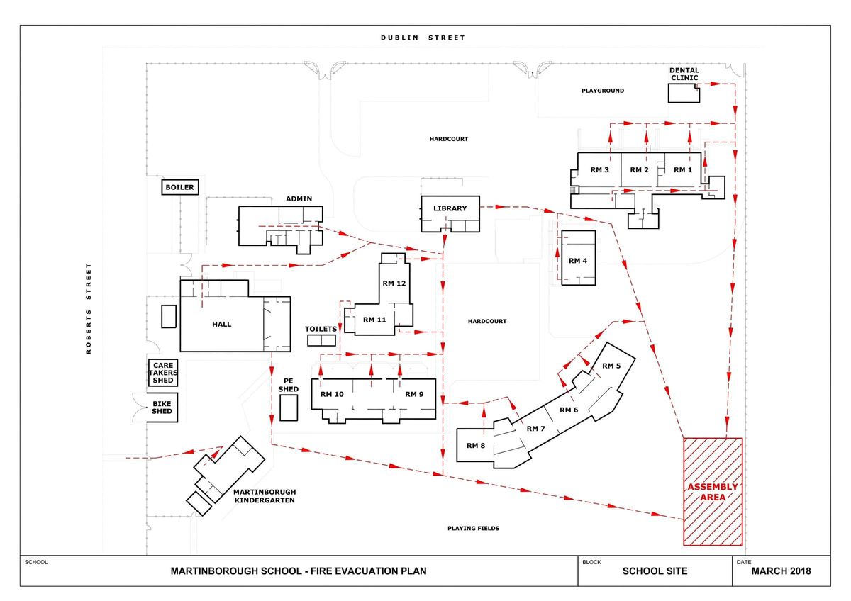 Map | Martinborough School