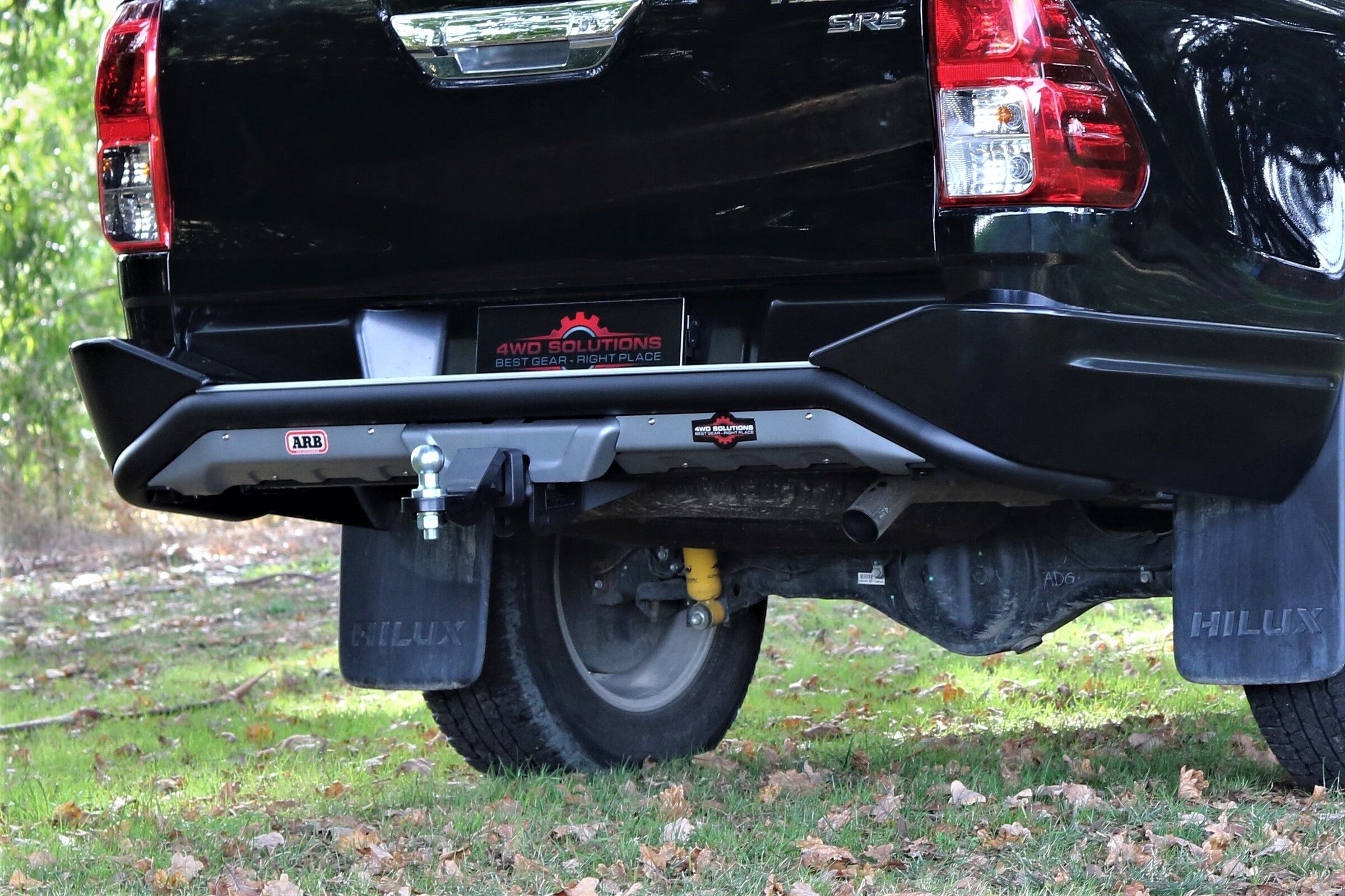 ARB Summit Raw Rear Step Tow Bar For Toyota Hilux, 48% OFF