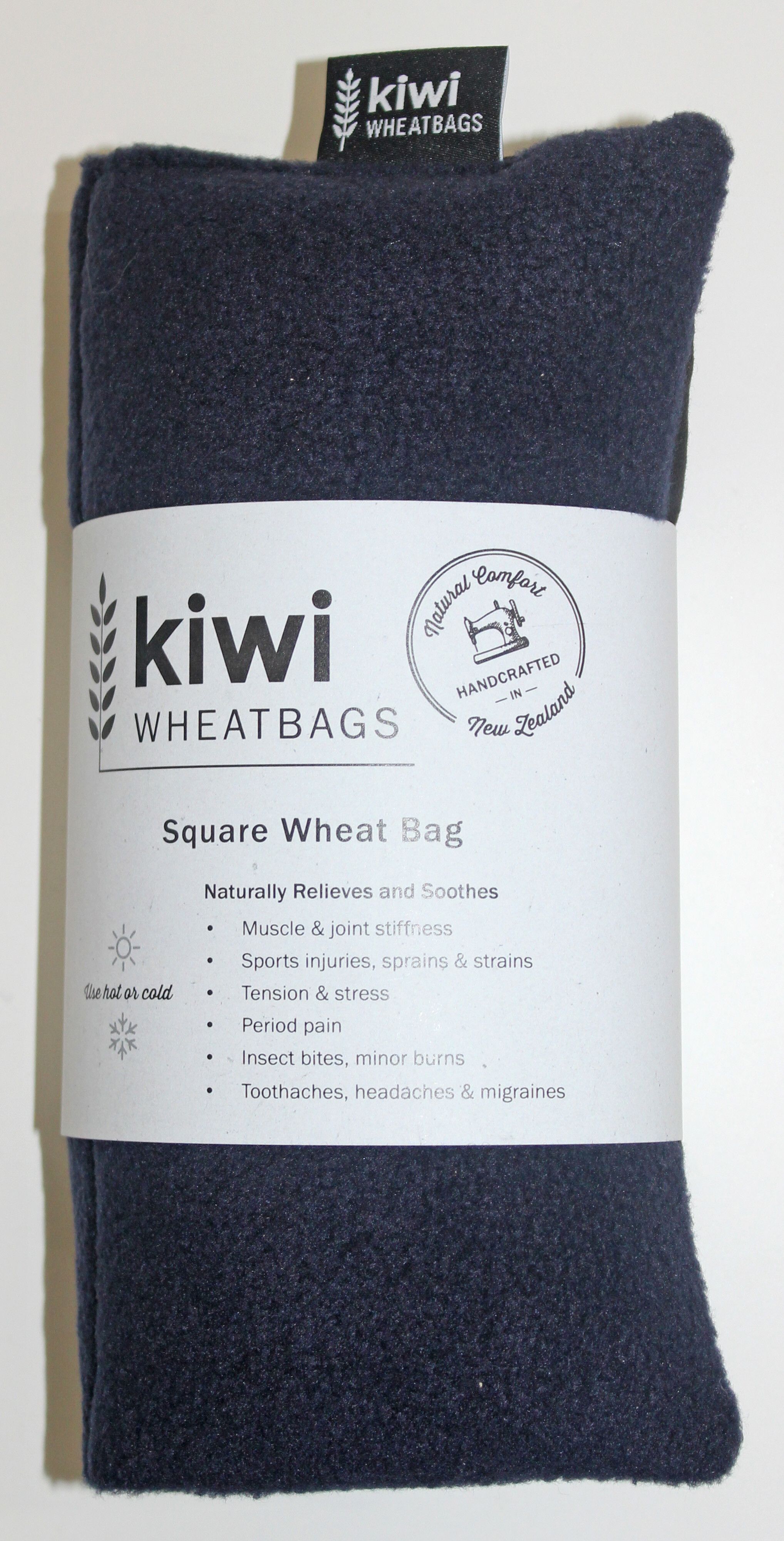 Navy Square Wheat Bag Square Wheat Bags Kiwi Wheatbags