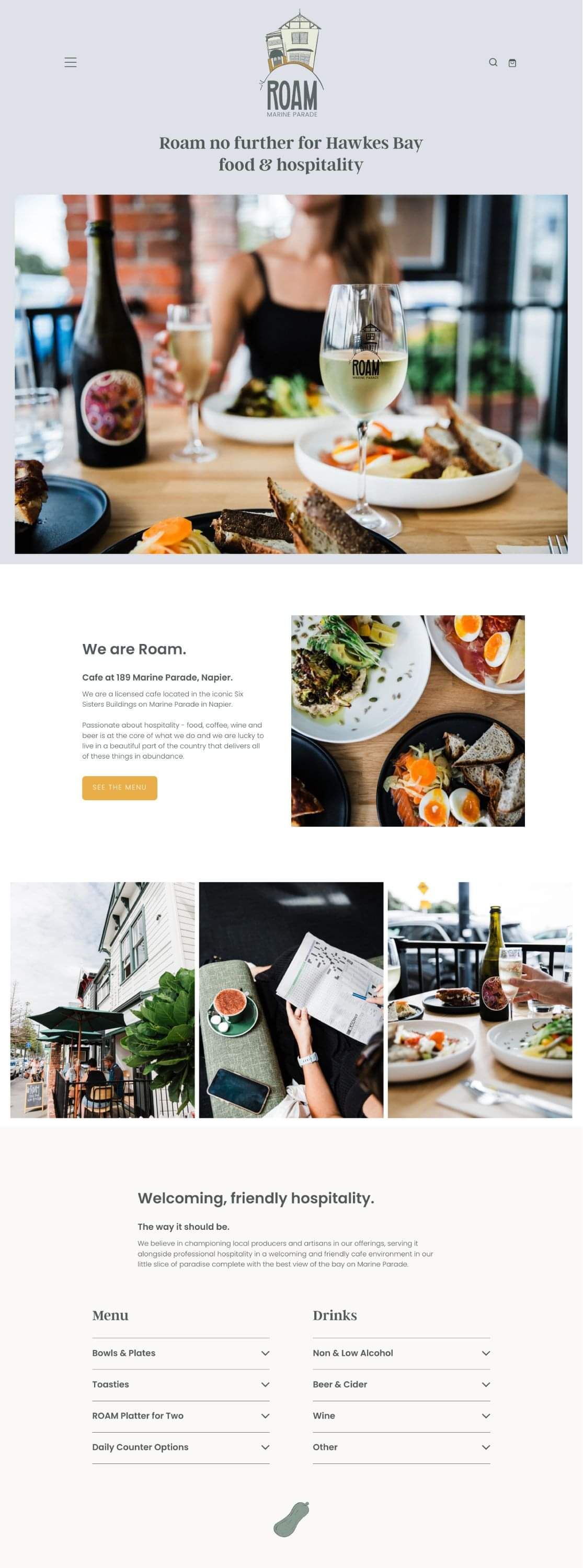 Roam | Branding | Creative Box | Te Awamutu