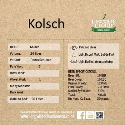 LWC Recipe Cards | Long White Cloud Brewing Company