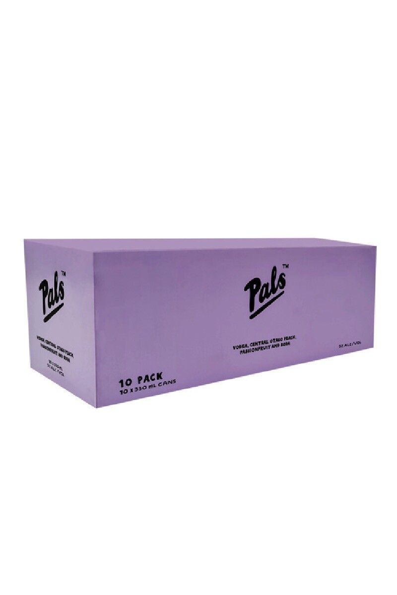 PALS PURPLE VODKA PEACH PASSIONFRUIT 10 PACK CANS, RTD | Centre City ...