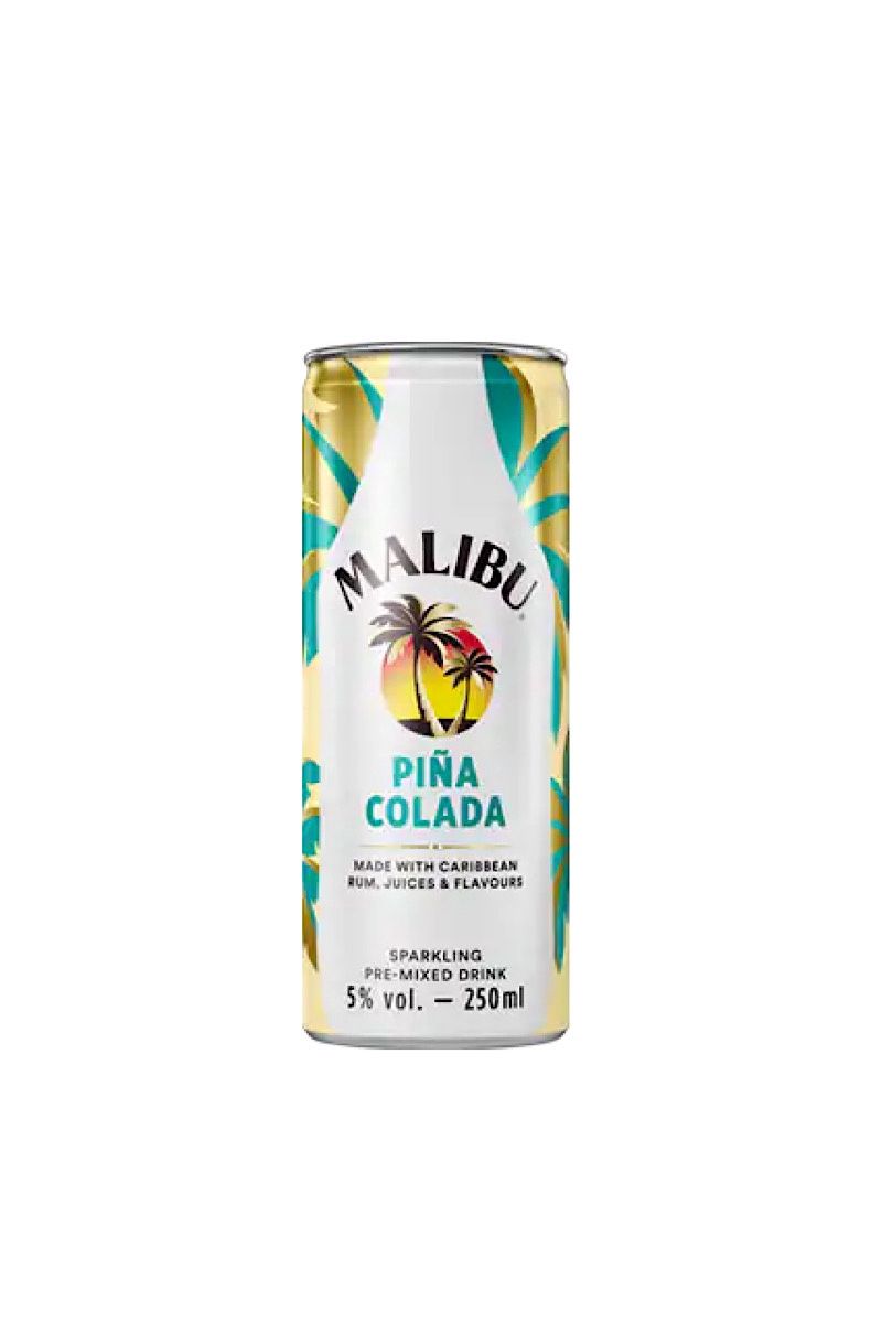 MALIBU PINA COLADA 4 X 250ML 4.8% CANS, RTD | Centre City Wines & Spirits
