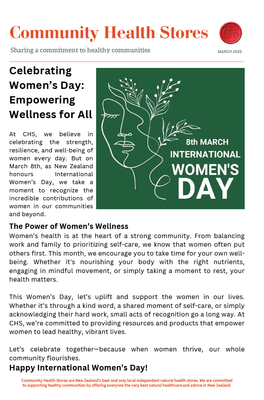 Newsletter | Community Health Stores