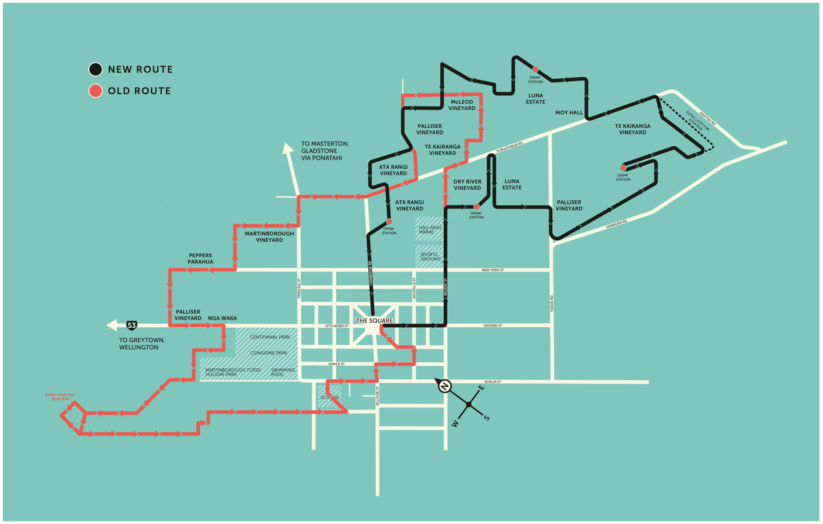 The 2025 Map | Round The Vines Martinborough