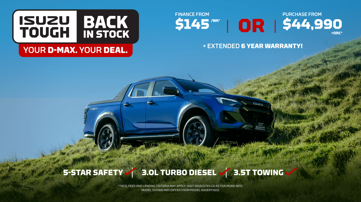 Isuzu Back in Stock | Waggs Auto Group