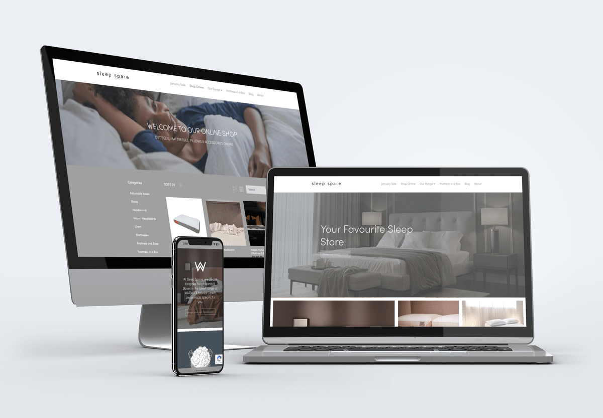 Branding & Website | The Renew Room | Sleep Space