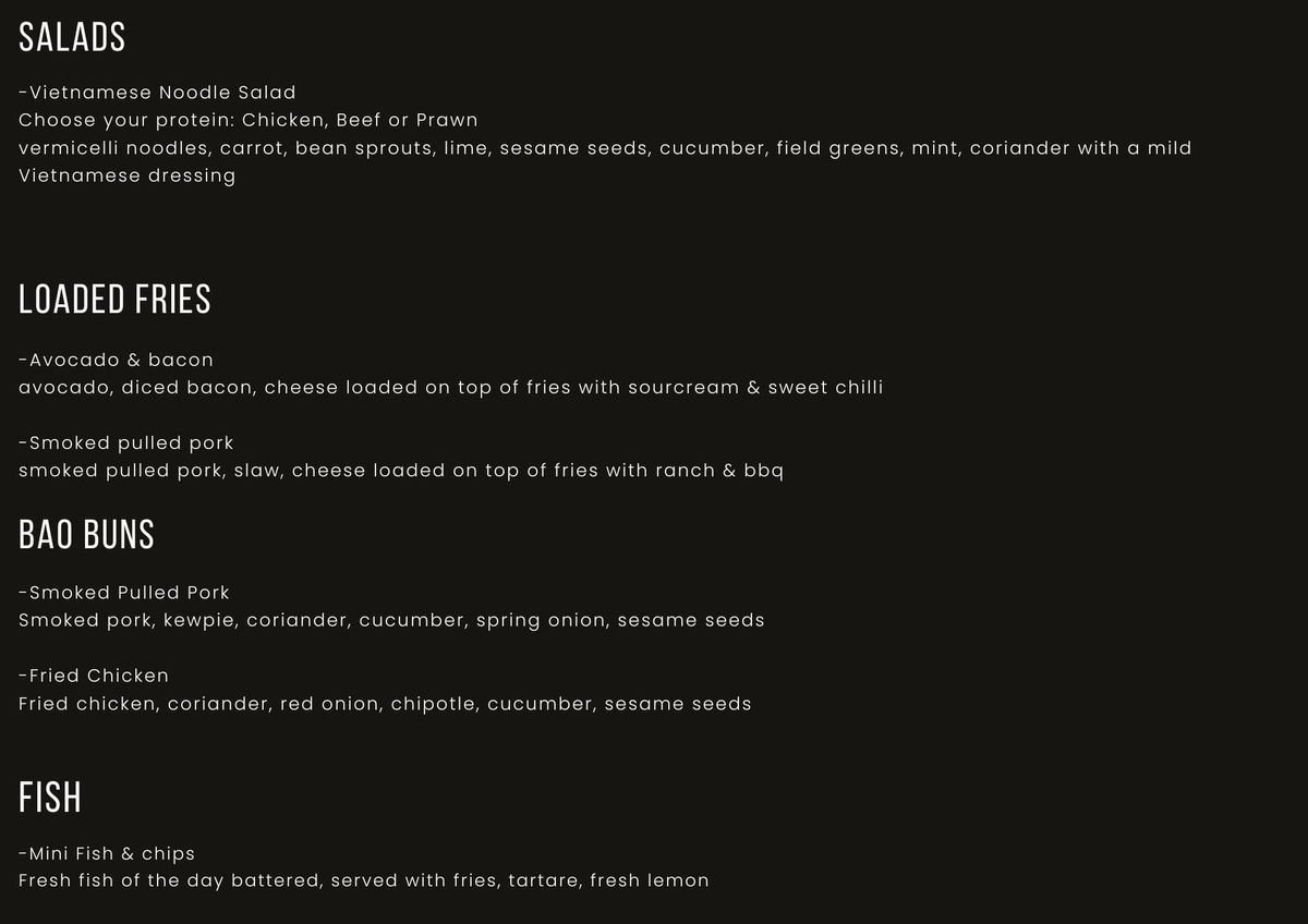 Food Truck Menu | Get Loaded