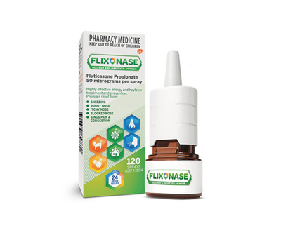 Flixonase 24HR Nasal Spray, Allergies, Hayfever & Sinus | Vogeltown ...