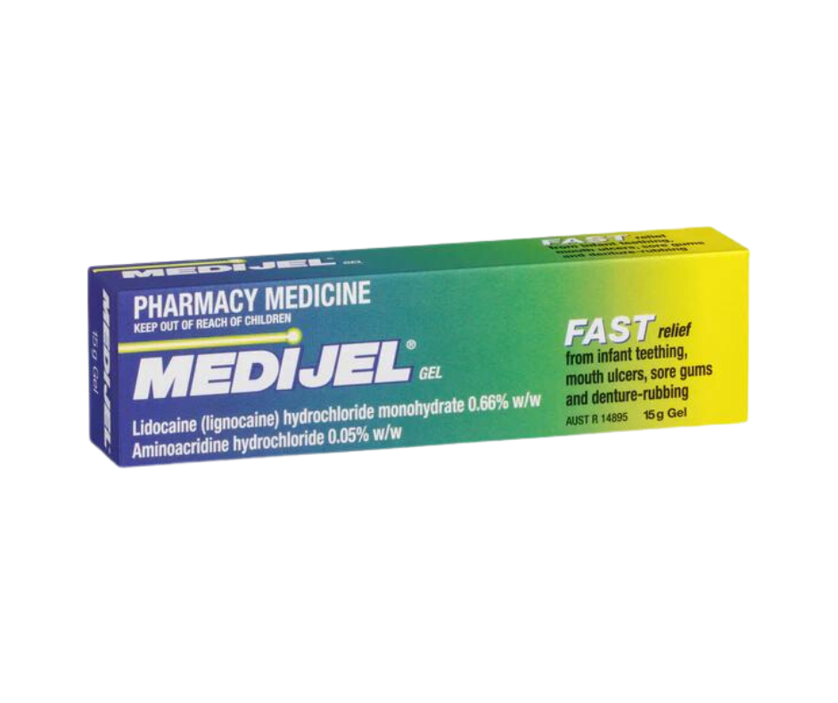 Medijel Mouth Ulcer Gel 15g, General Health | Vogeltown Pharmacy