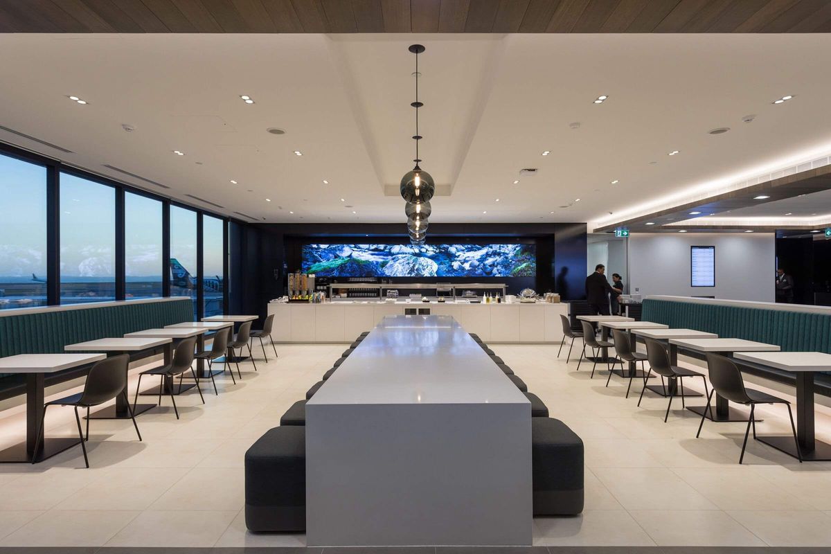 Air New Zealand Auckland Regional Lounge | Eclipse Architecture
