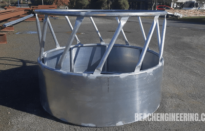 Buy Bale Feeders & Custom Trailers Canterbury NZ | Beach Engineering Ltd