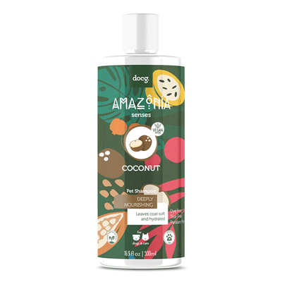 Amazonia Senses Coconut Pet Shampoo 500ml - Nourish & Cleansing | Pet ...