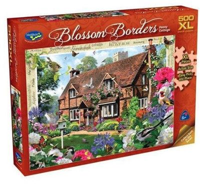 Holdson 500XL Piece Jigsaw Puzzle Peony Cottage, XL Piece Puzzles ...