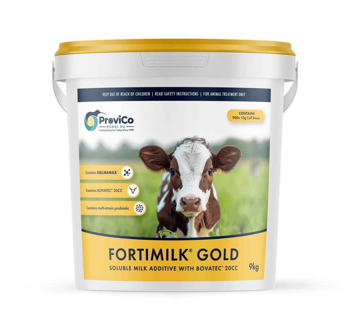 Calf Product: FortiMILK™ GOLD | Nutrinza