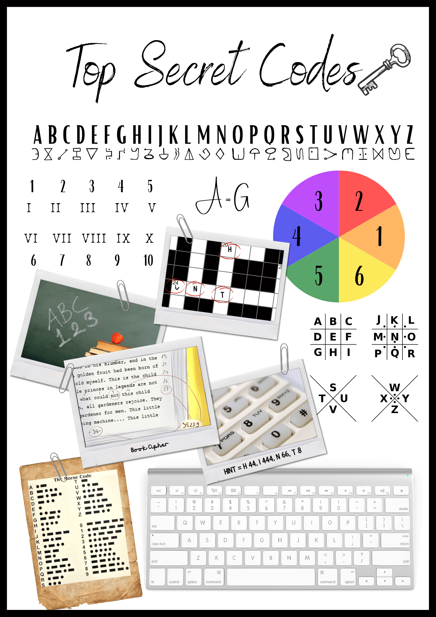 CLUE TWO - CRYPTIC CRAWLERS | Confinement Escape Rooms Taupo Ltd