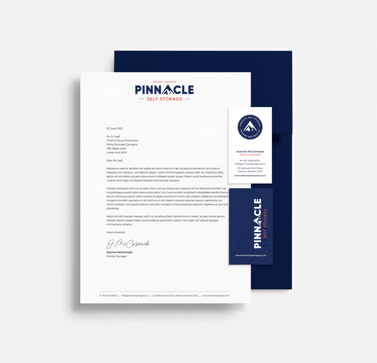 Little Gem Design | Pinnacle Self Storage