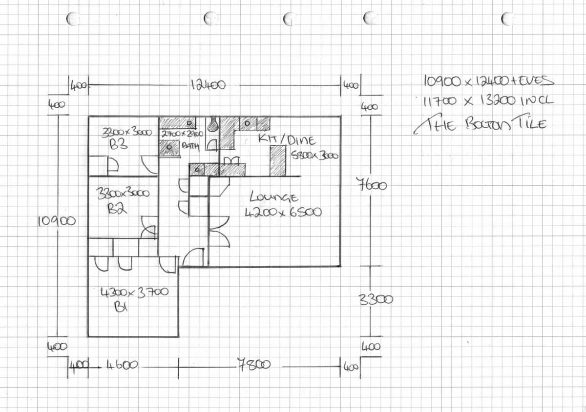 135sqm 3 Bed 1 Bath Relocatable House "The Bolton" | Waikato Building ...