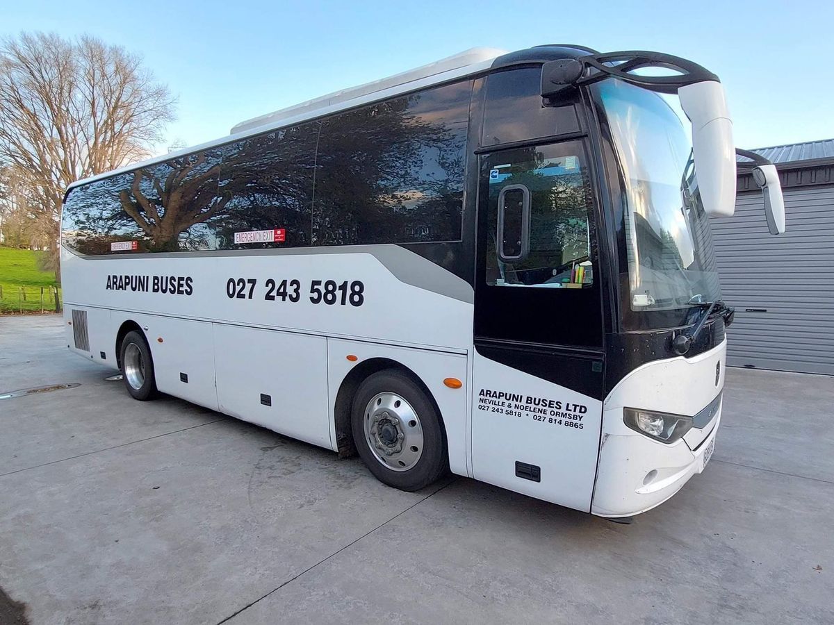 SIte Seeing South Waikato | Arapuni Bus Hire | Arapuni Bus Hire