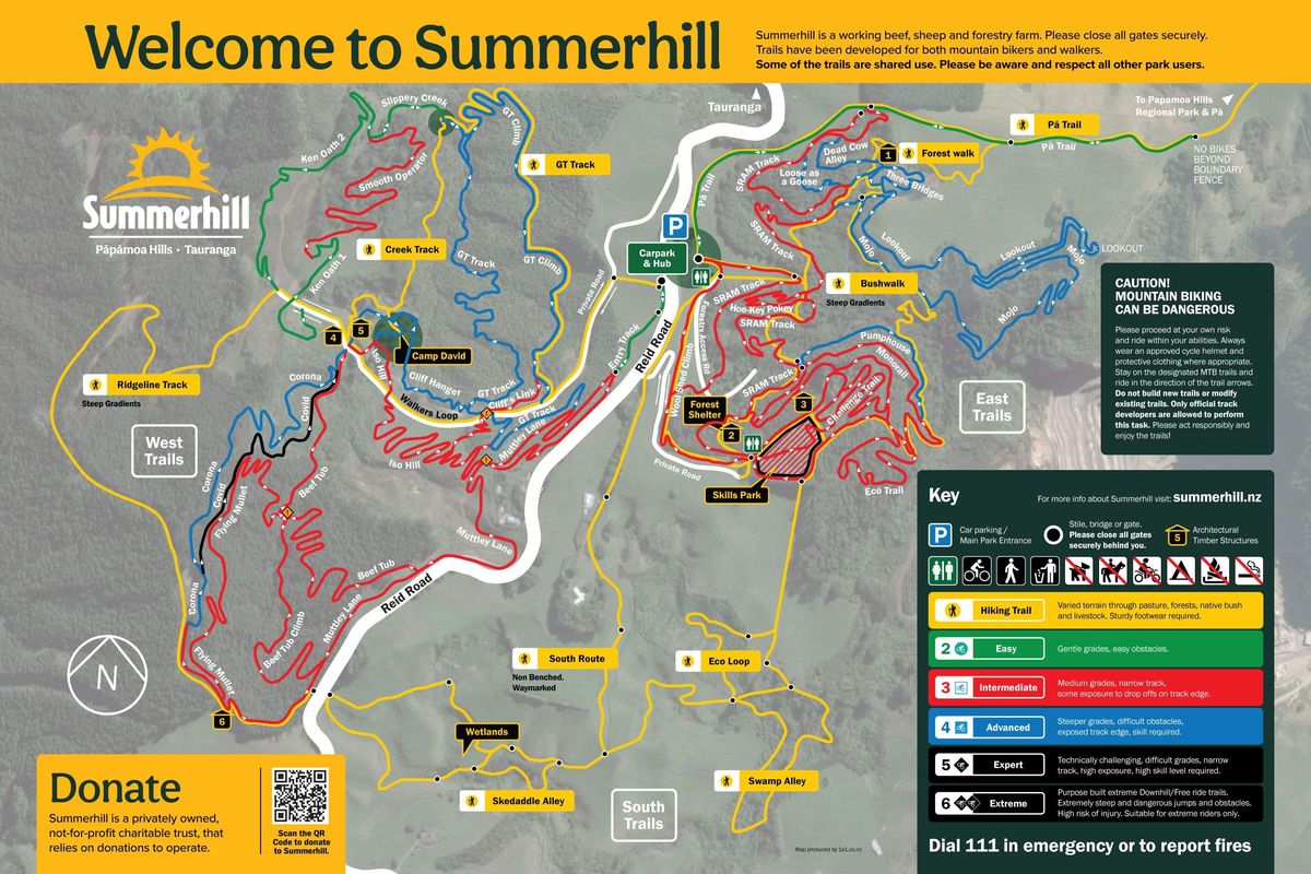 Full Park Map | Summerhill Charitable Trust
