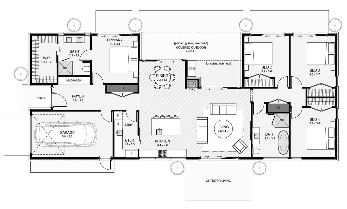 Ivory Barn Style House Plans | Whitechurch Construction Ltd
