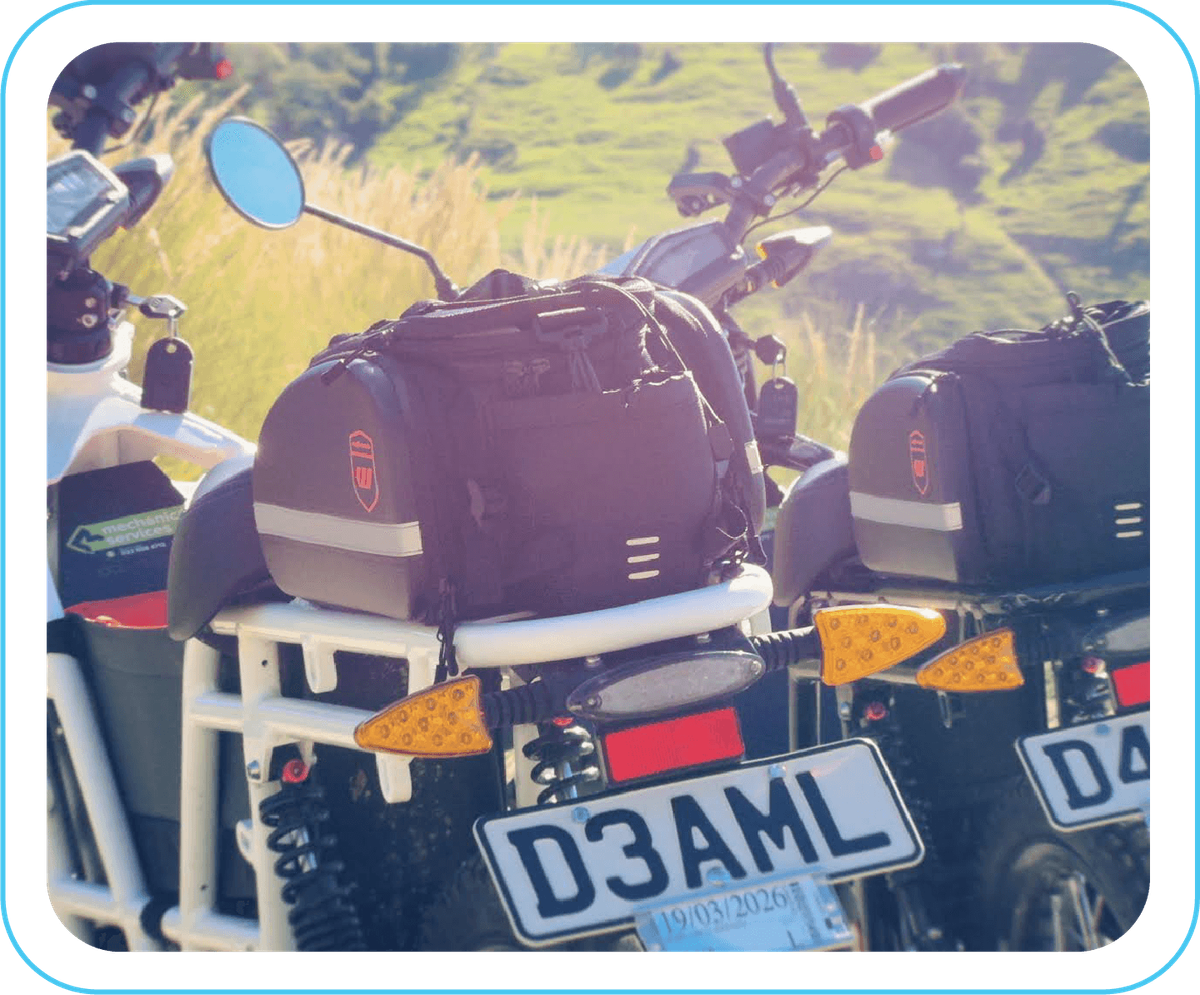 Akaroa self guided electric scooter tour with trail map | Akaroa Beach ...