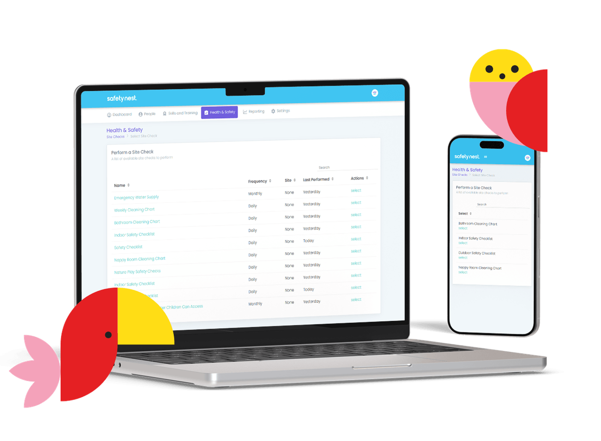 Health & Safety Software for ECE Centres | SafetyNest