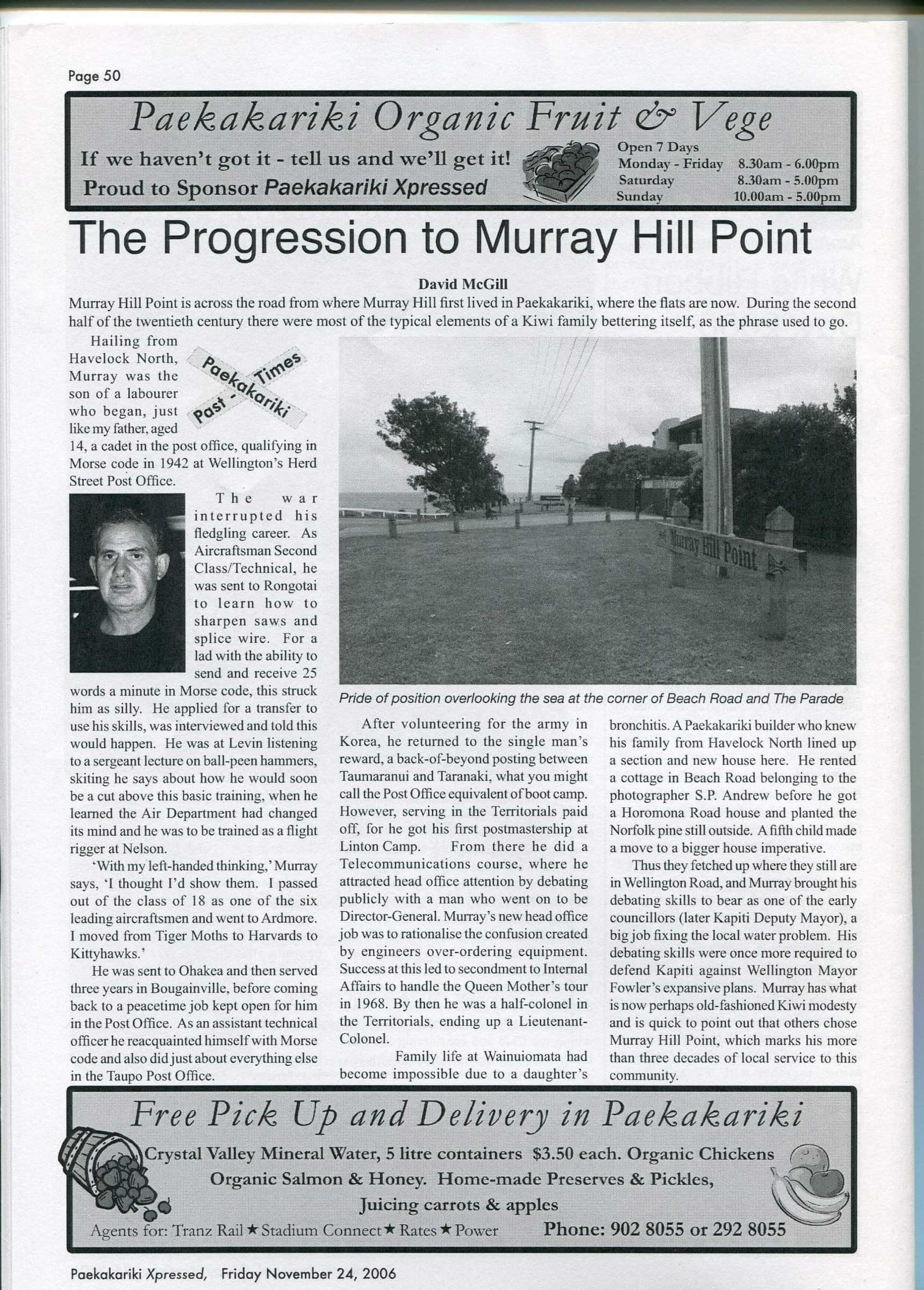 Murray Hill Point | Xplore Paekakariki