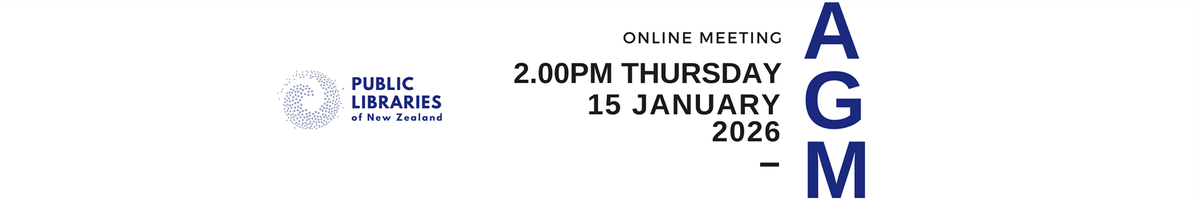 AGM 2025 | Public Libraries of New Zealand | Public Libraries NZ